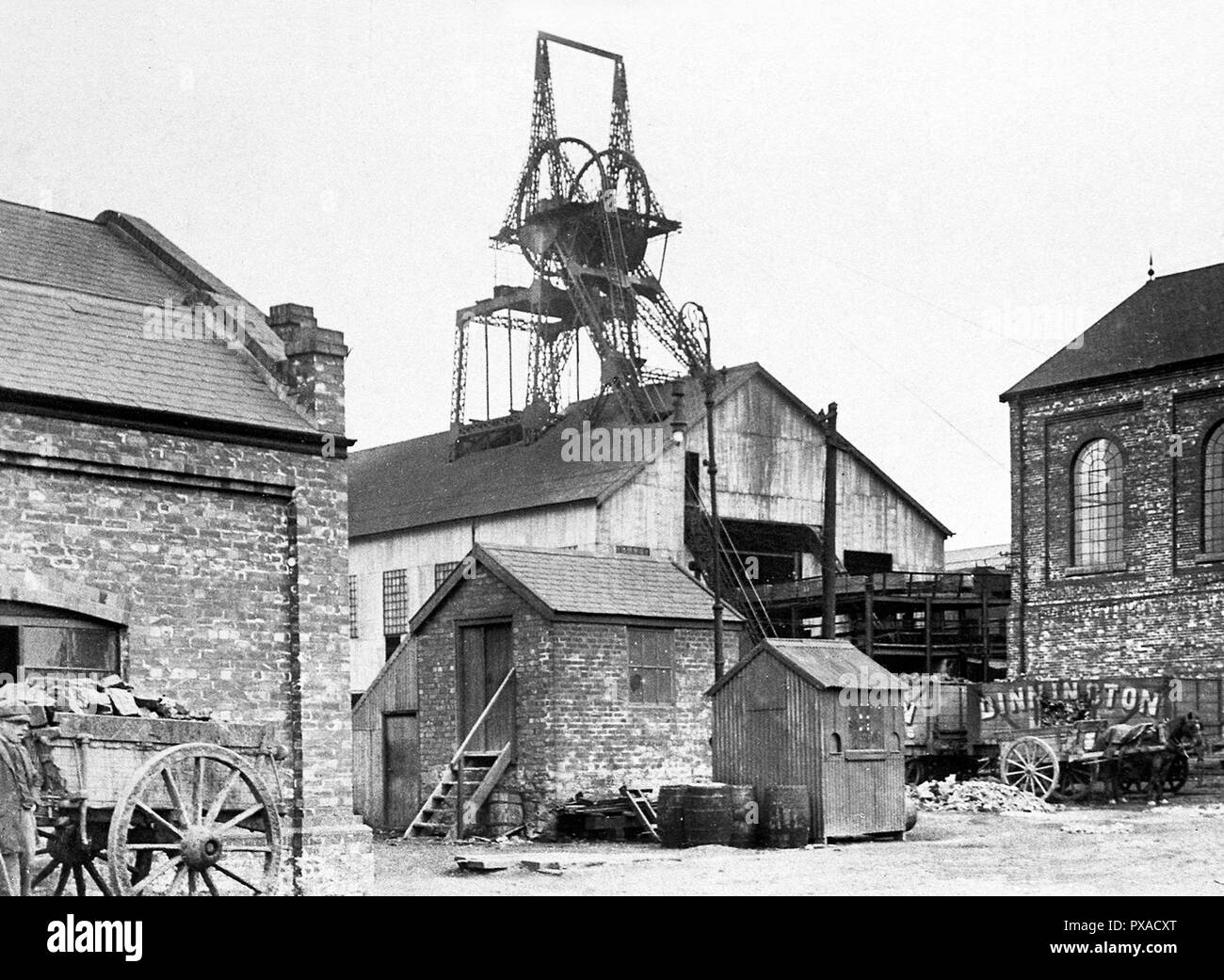 Pit Coal Black and White Stock Photos & Images - Alamy