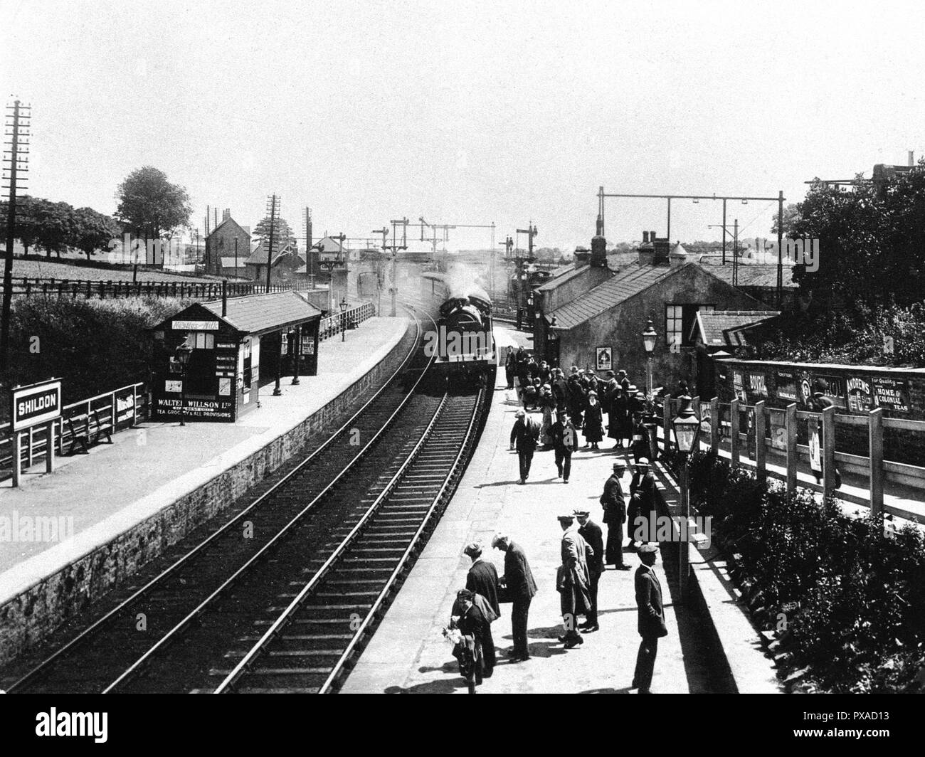 Shildon Black and White Stock Photos & Images - Alamy