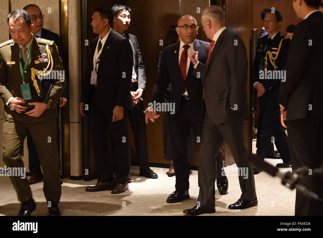 U.S. Secretary of Defense James N. Mattis attends the ASEAN Defense ...