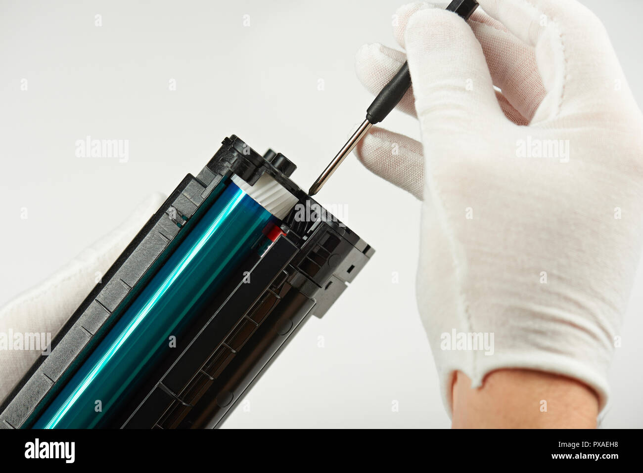 Empty printer cartridges hi-res stock photography and images - Alamy