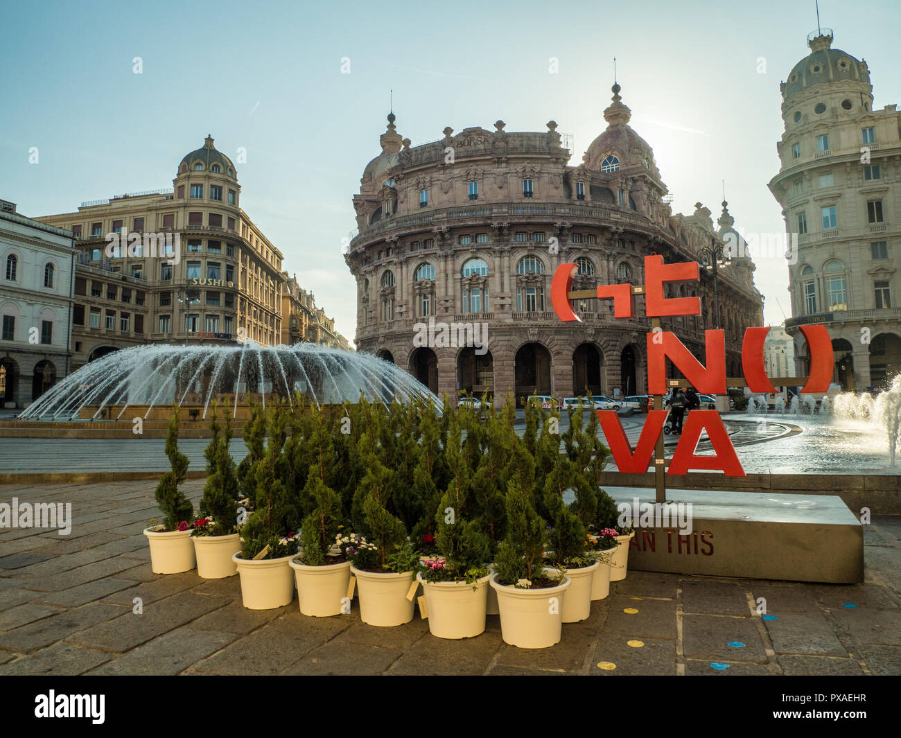 Genoa landmark hi-res stock photography and images - Alamy