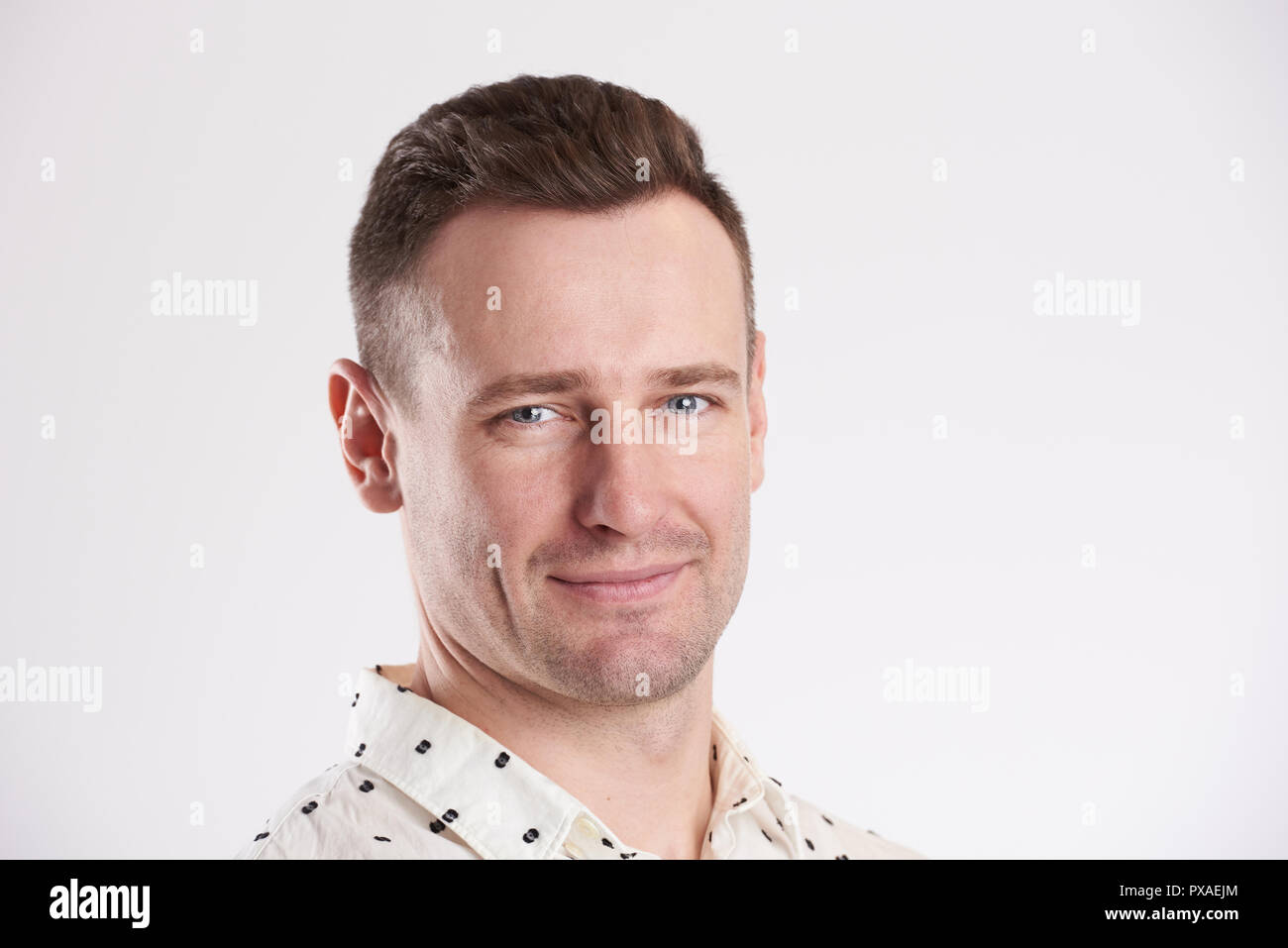 Portrait natural man hi-res stock photography and images - Alamy