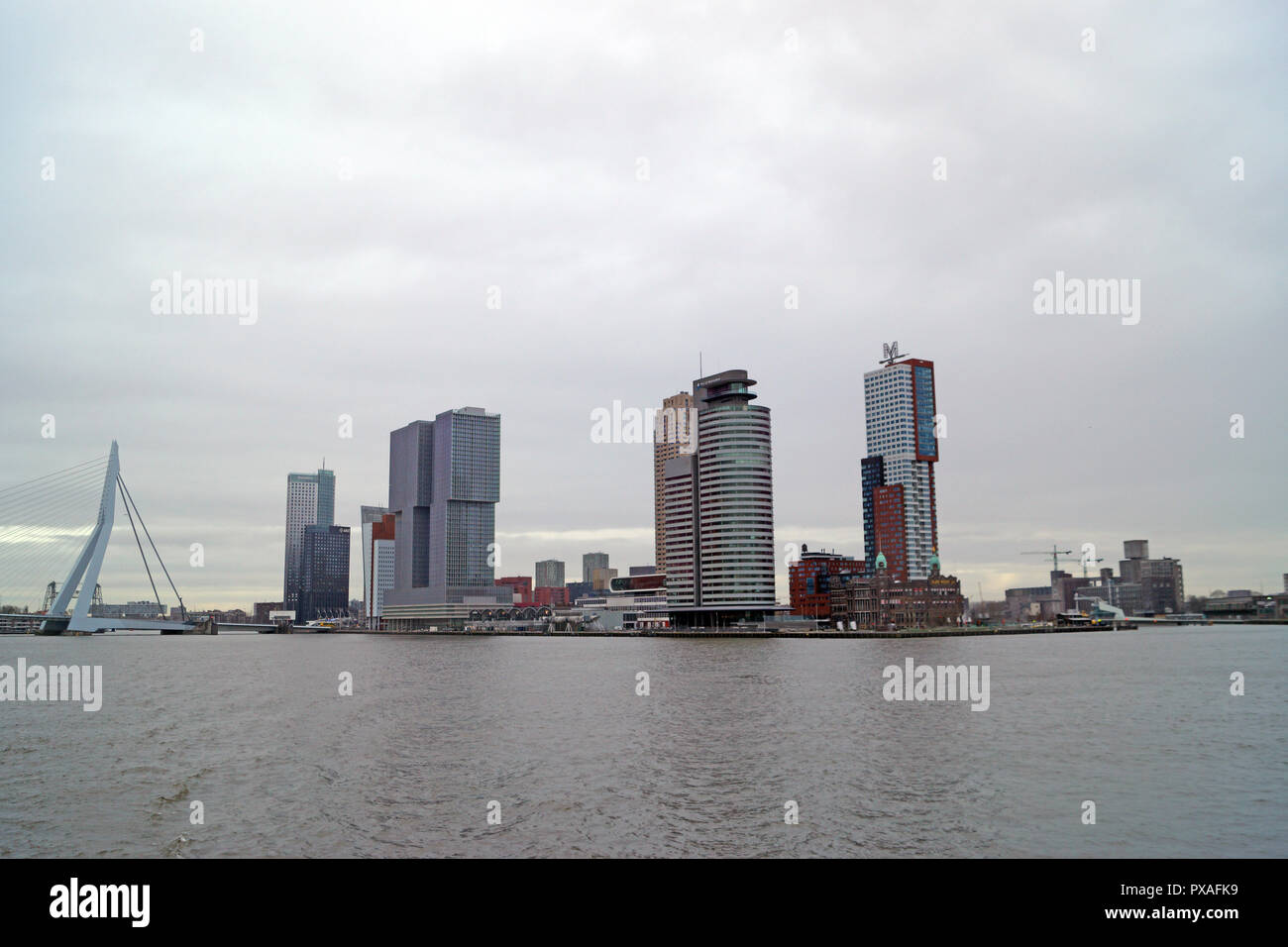 Rotterdam tower skyscrapers hi-res stock photography and images - Alamy