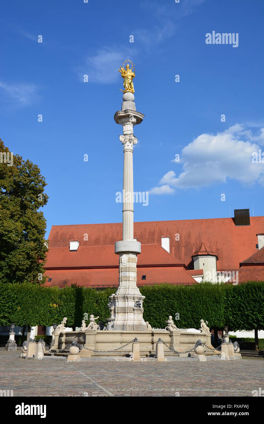 Eichstätt, Germany – View in the historical town of Eichstätt, region ...