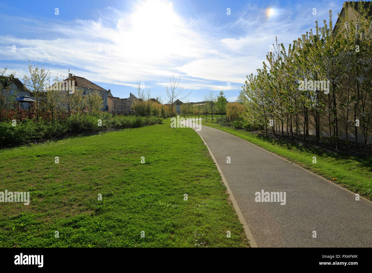 Roadside Path Pathway High Resolution Stock Photography and Images - Alamy
