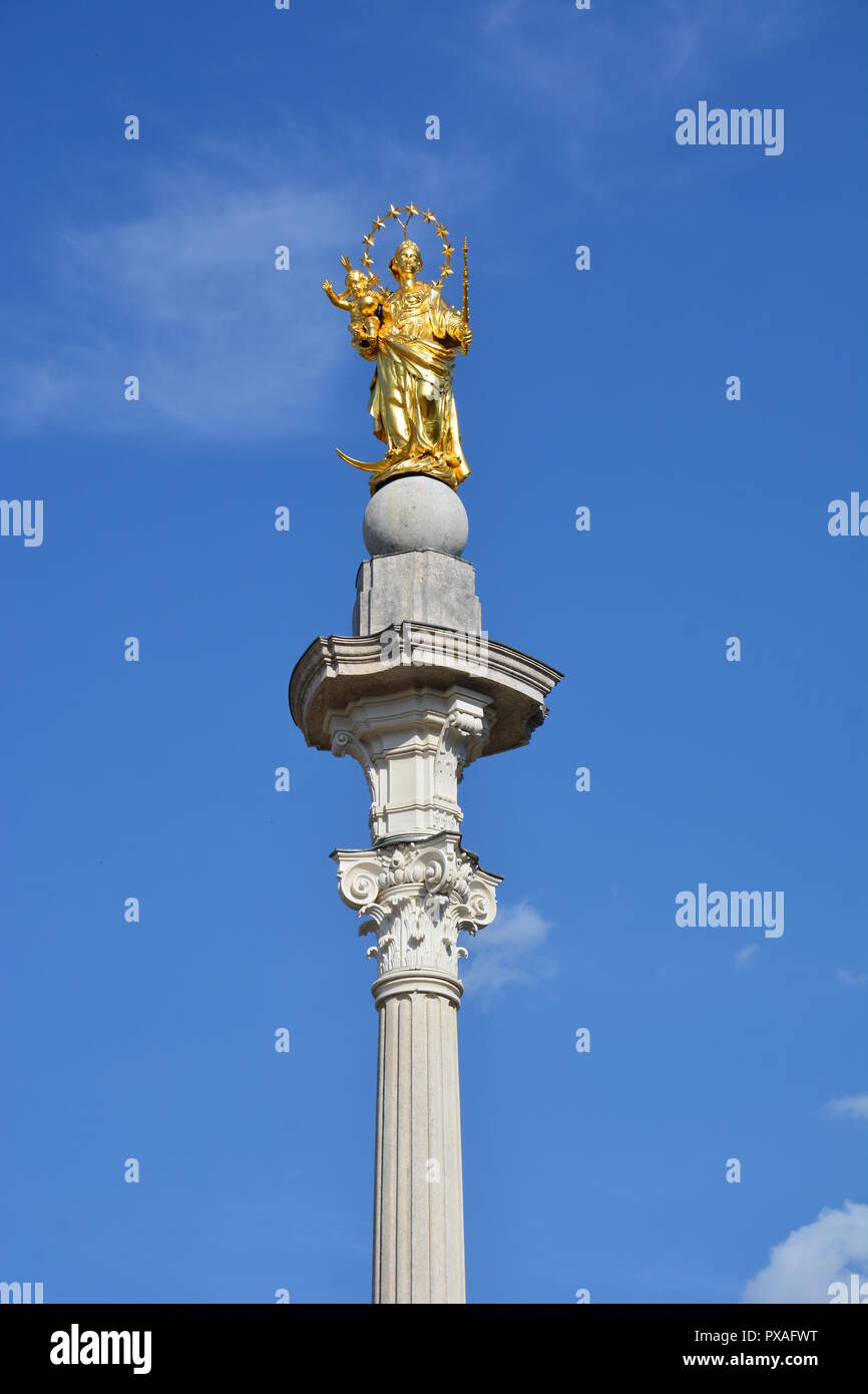 Eichstätt, Germany – View in the historical town of Eichstätt, region ...