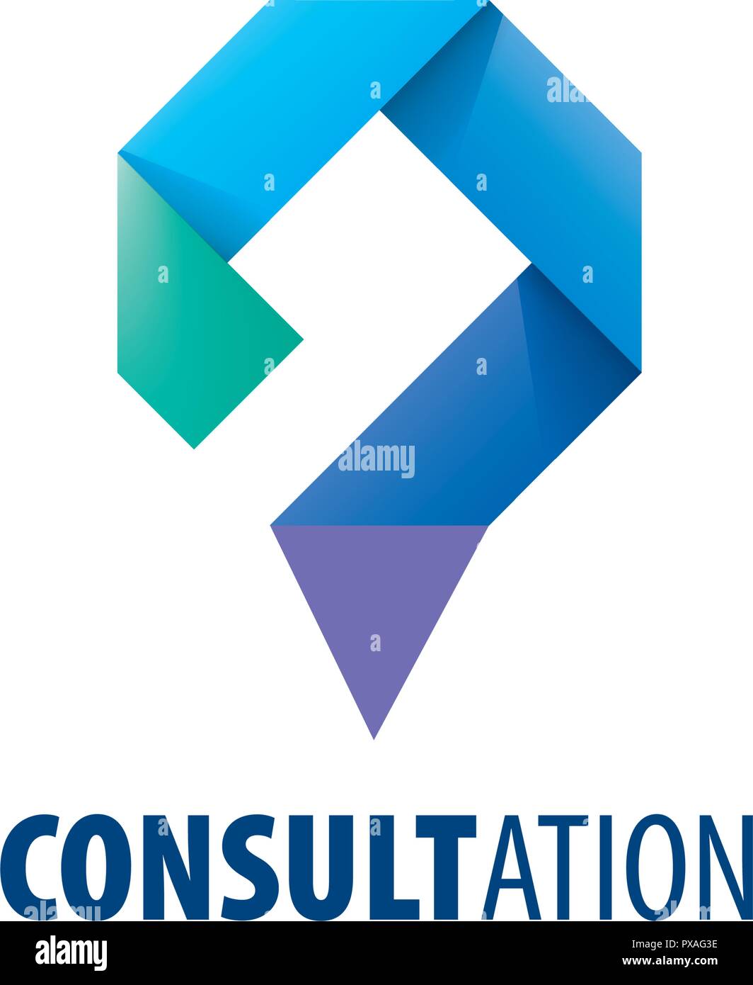 Sign for online consultation. Vector illustration of the icon Stock ...