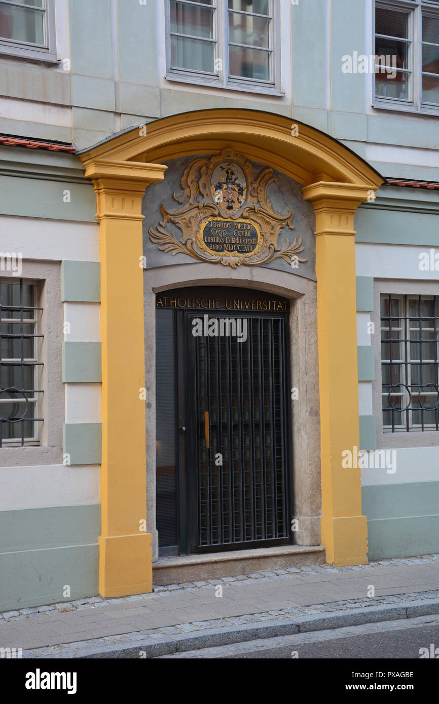 Eichstätt, Germany – View in the historical town of Eichstätt, region ...