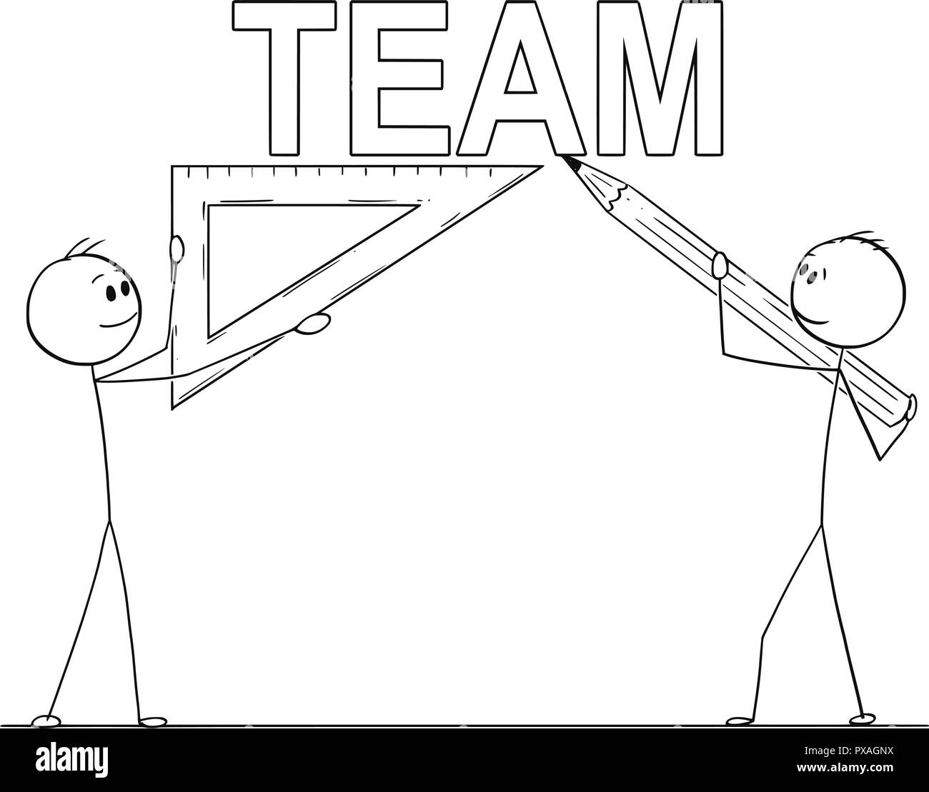 Cartoon ruler hi-res stock photography and images - Alamy