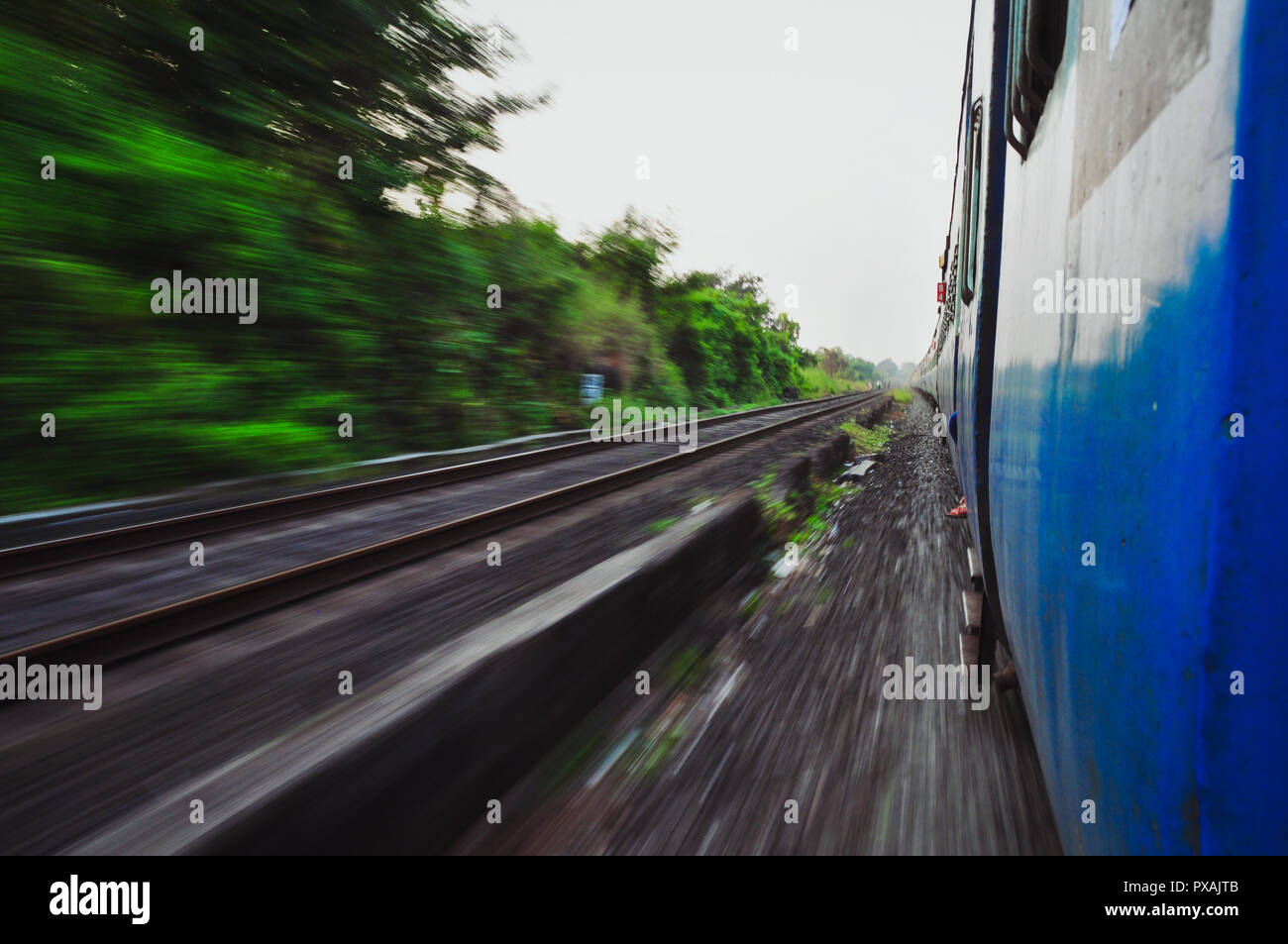 Indian railway hi-res stock photography and images - Alamy