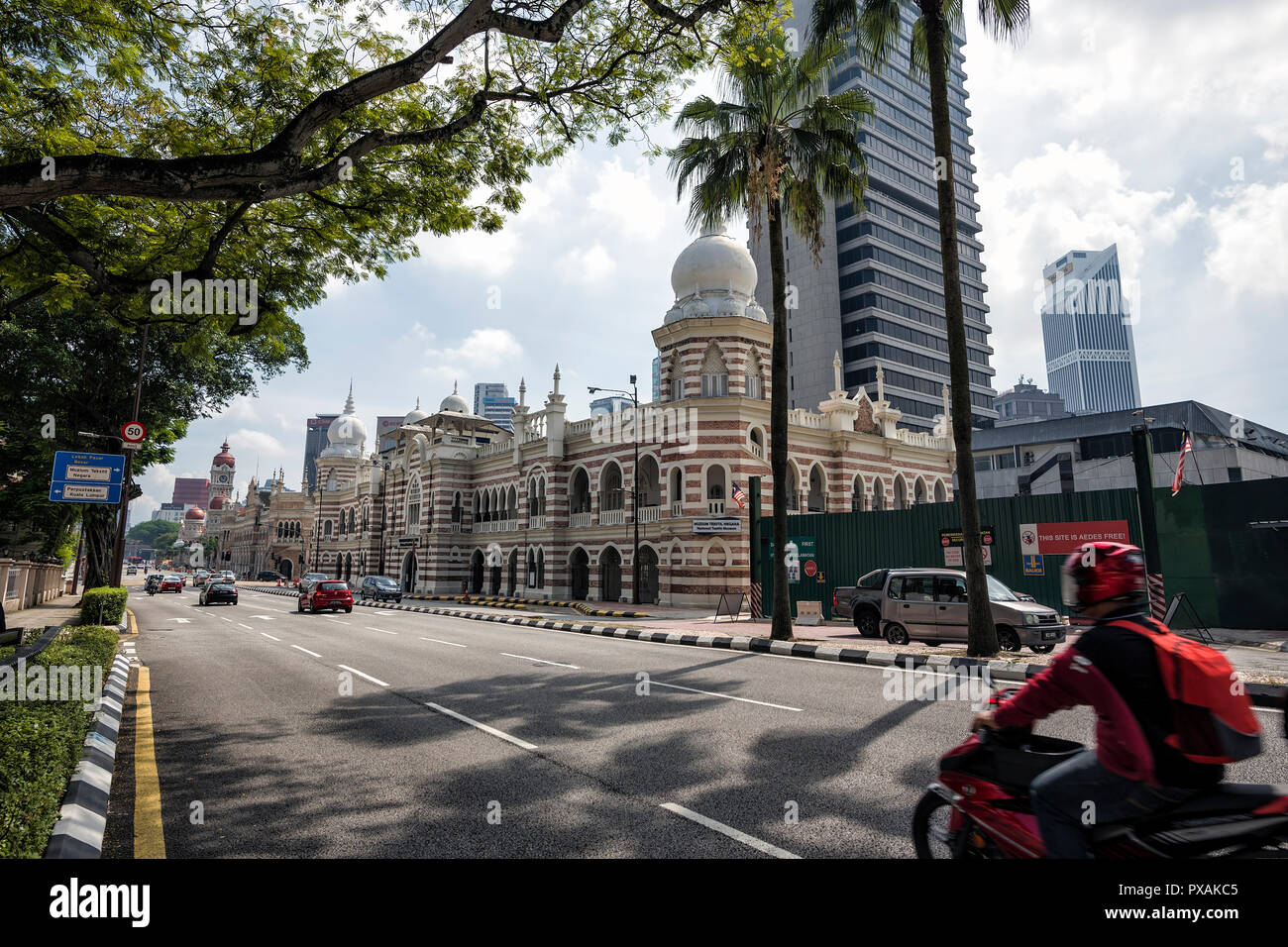 Kuala Lumpur, Malaysia - 9 April, 2017: Historical building and ...