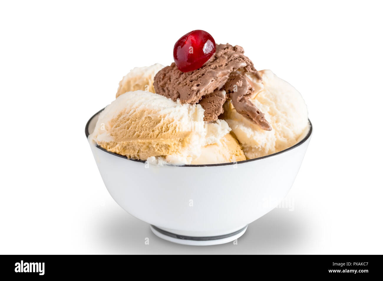 Ice cream bowl hi-res stock photography and images - Alamy