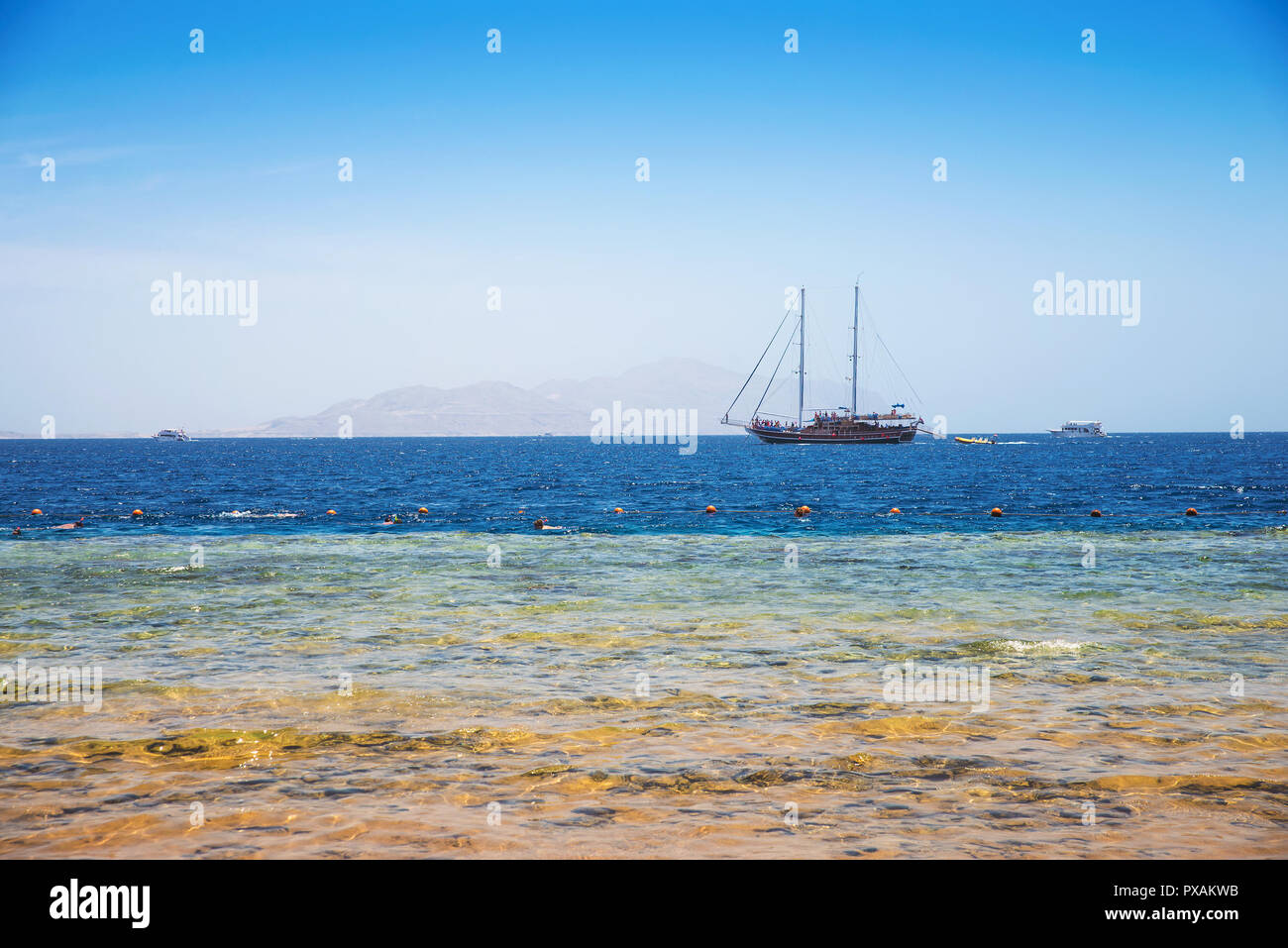 ship in the Red Sea Stock Photo - Alamy