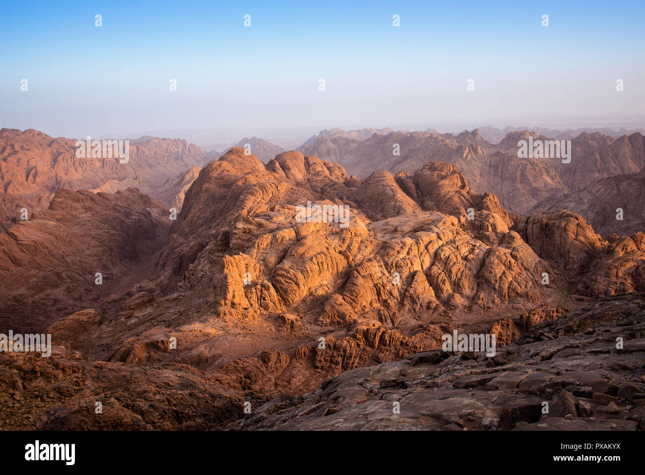 view from Mount Moses Stock Photo - Alamy