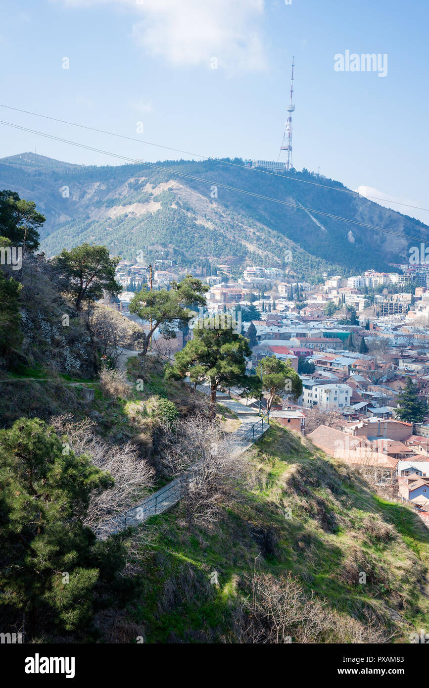 TV tower in Tbilisi Stock Photo - Alamy