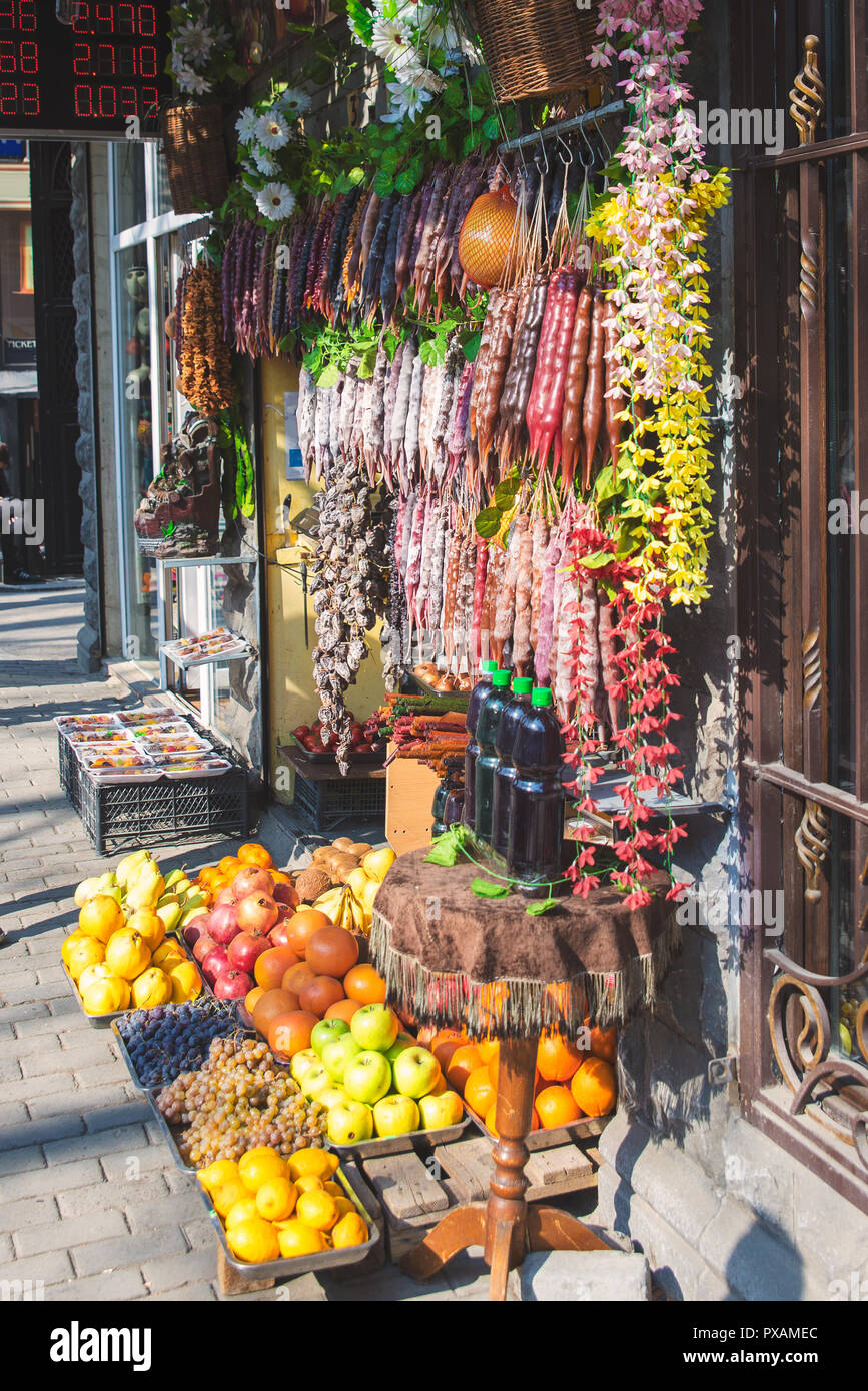 Churchkhela and tbilisi hi-res stock photography and images - Alamy