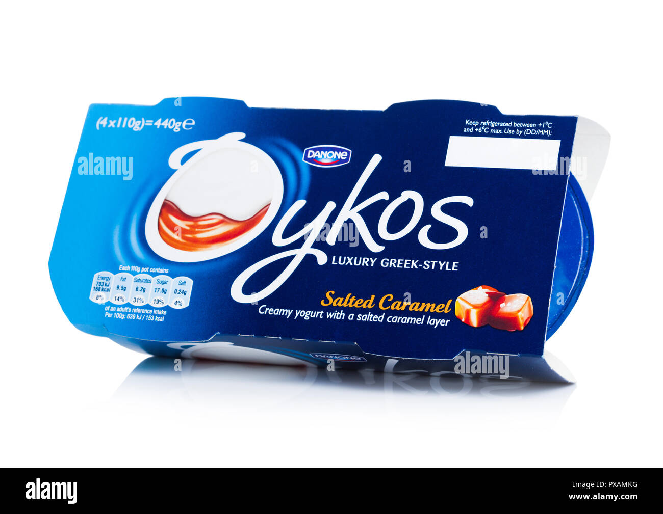Danone oykos greek style yogurt hi-res stock photography and images - Alamy