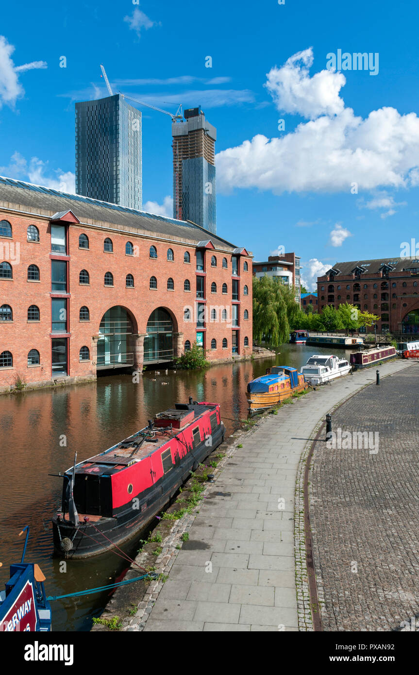 Castlefield Basin Manchester High Resolution Stock Photography and ...
