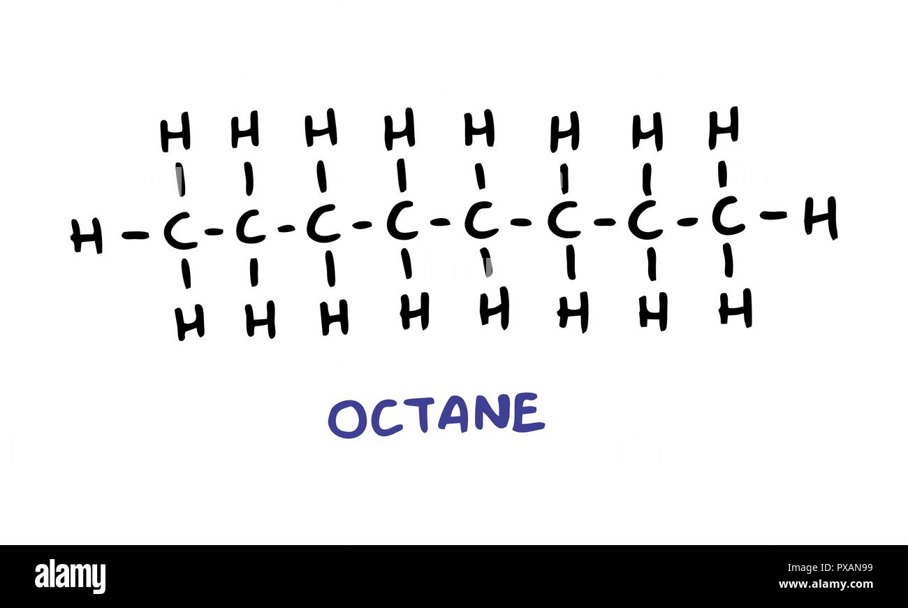 Octane molecular hi-res stock photography and images - Alamy