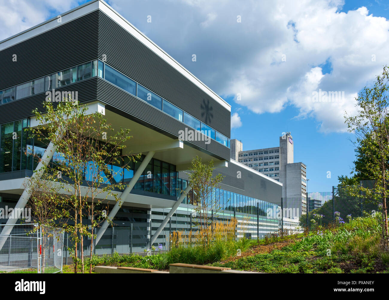 Graphene engineering building at manchester hi-res stock photography ...