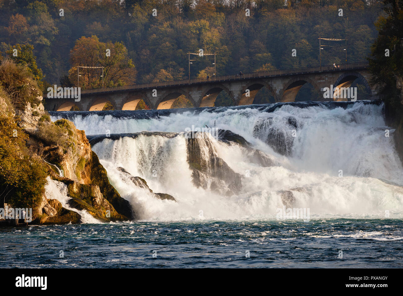 Rhine Falls, Neuhausen am Rheinfall, Switzerland Stock Photo - Alamy