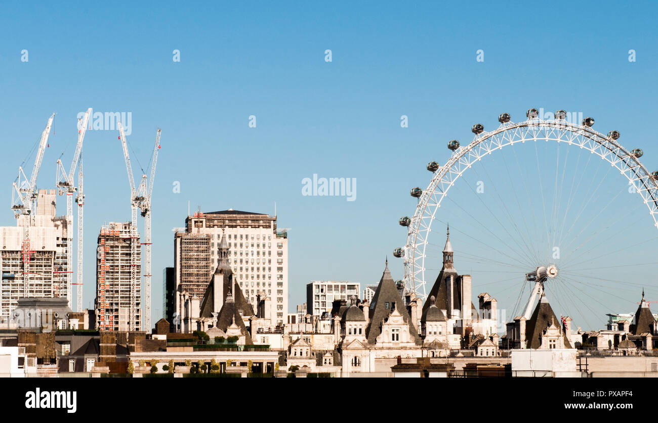 London skyline day eye hi-res stock photography and images - Alamy