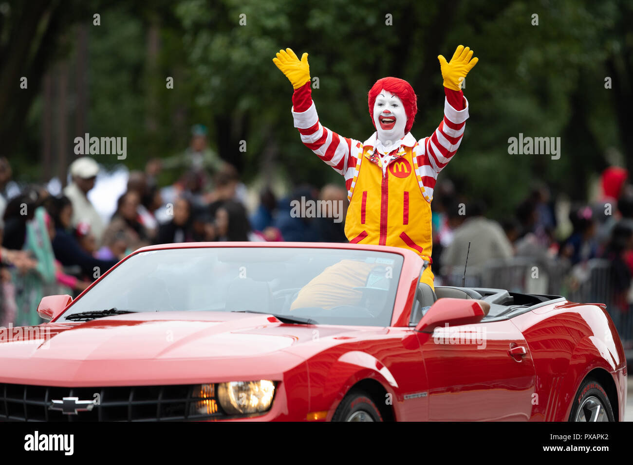 Indianapolis, Indiana, USA - September 22, 2018: The Circle City ...
