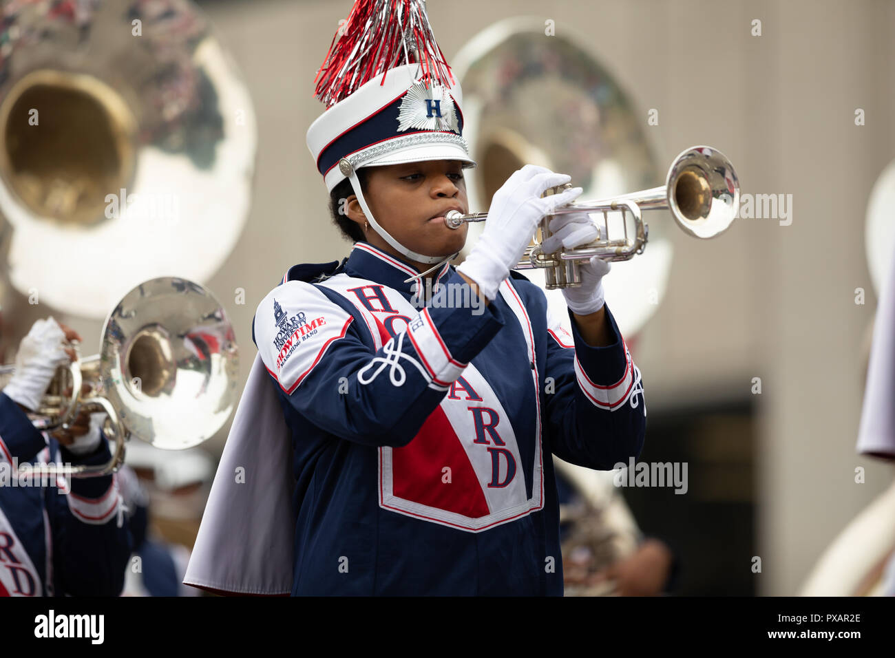The howard university marching band hi-res stock photography and images ...