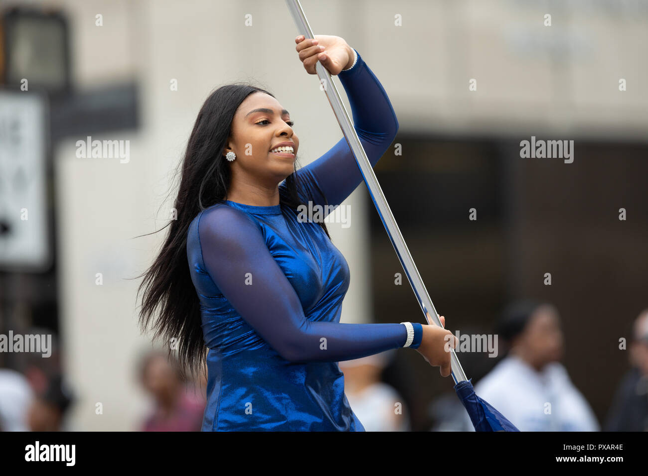 Indianapolis, Indiana, USA - September 22, 2018: The Circle City ...