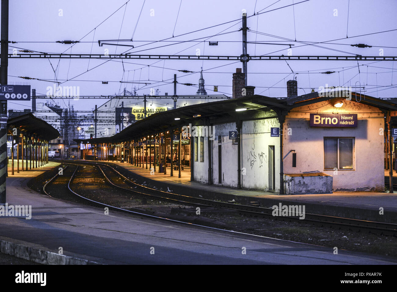 Brno railway station hi-res stock photography and images - Alamy