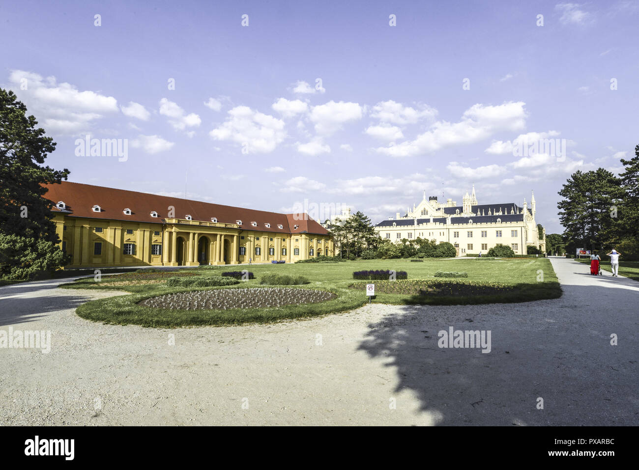Castle Lednice, World Heritage Site, Czech Republic, Southern Morava ...