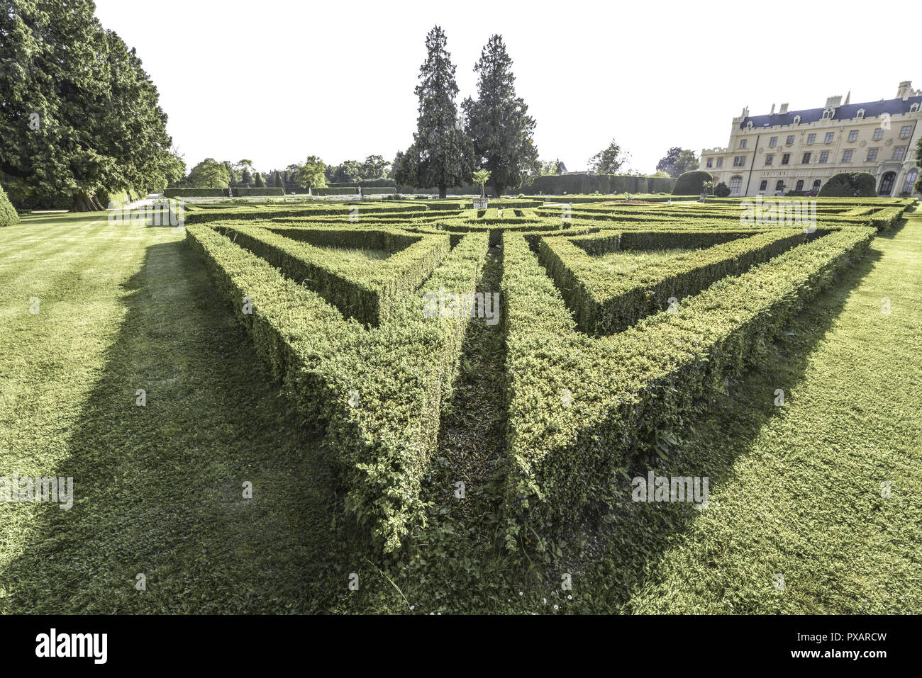 Castle Lednice, World Heritage Site, Czech Republic, Southern Morava ...