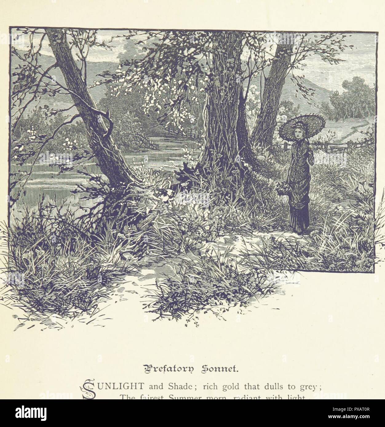 page 9 of 'Sunlight and Shade. Being poems and pictures of life and ...