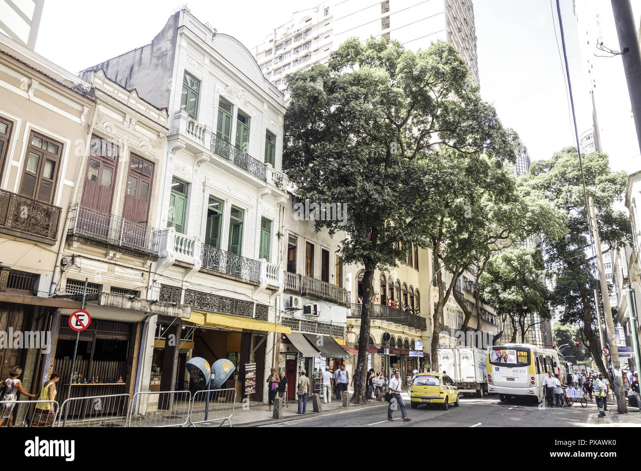 Old and new architecture rio de janeiro hi-res stock photography and ...
