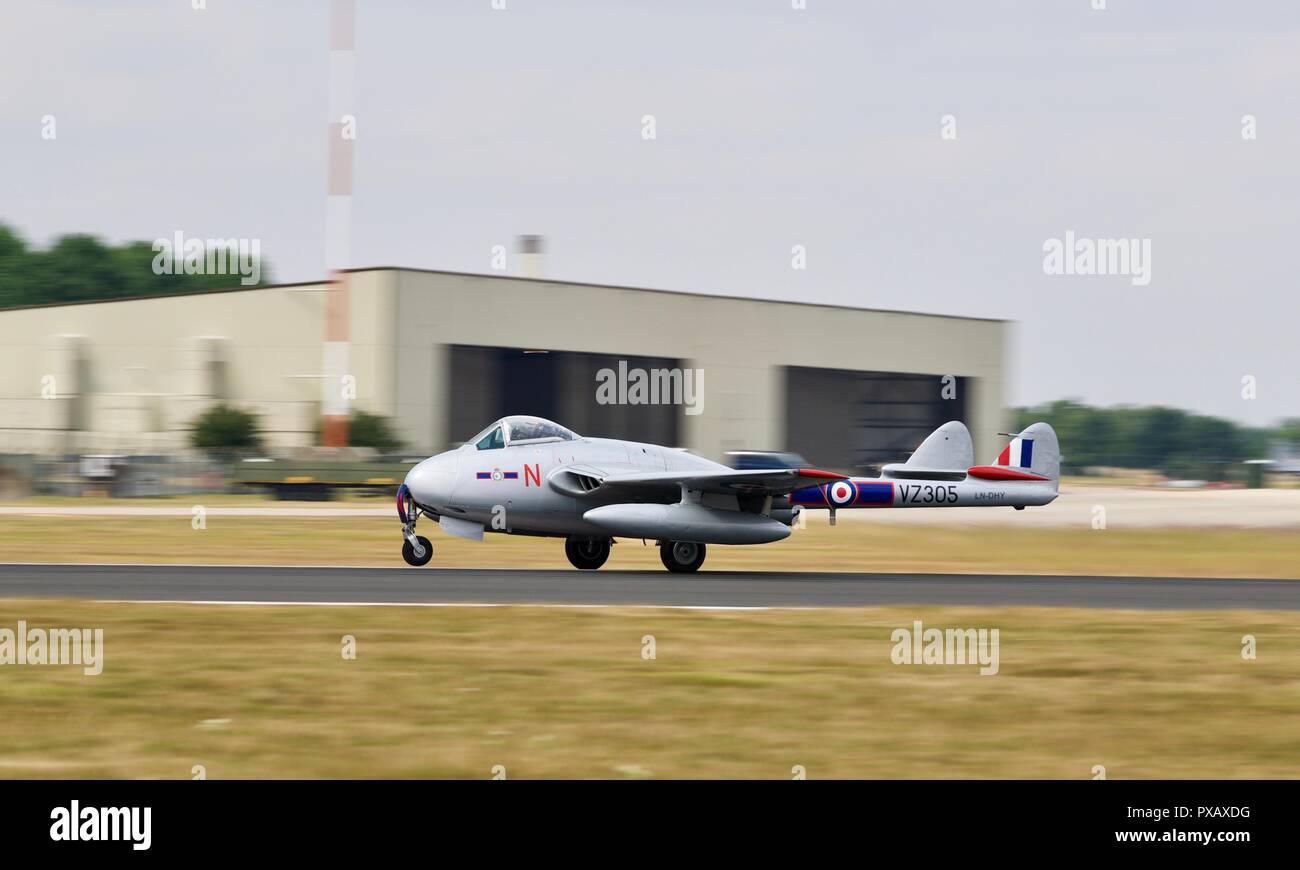 de Havilland Vampire FB.52 Stock Photo - Alamy