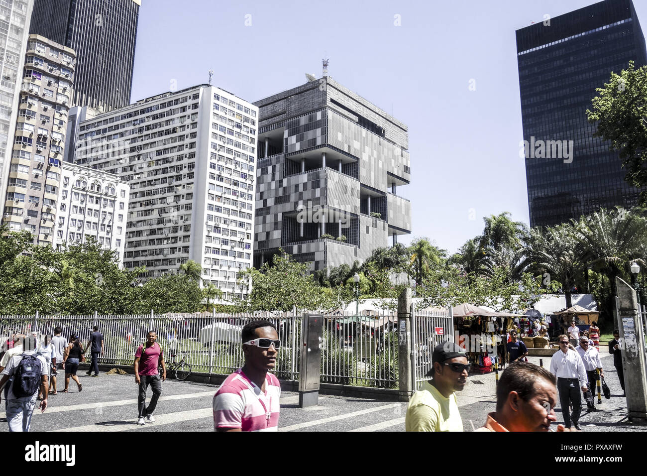 Rio de janeiro central centre hi-res stock photography and images - Alamy