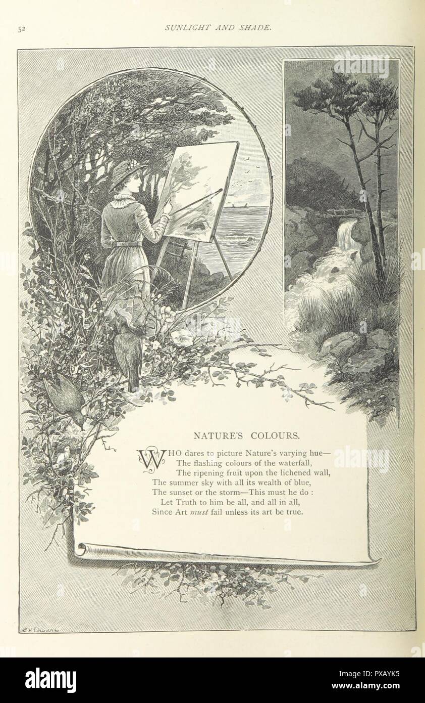 page 56 of 'Sunlight and Shade. Being poems and pictures of life and ...
