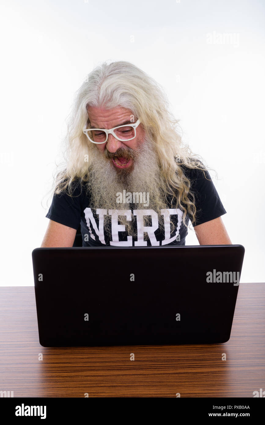 Nerd computer hi-res stock photography and images - Alamy