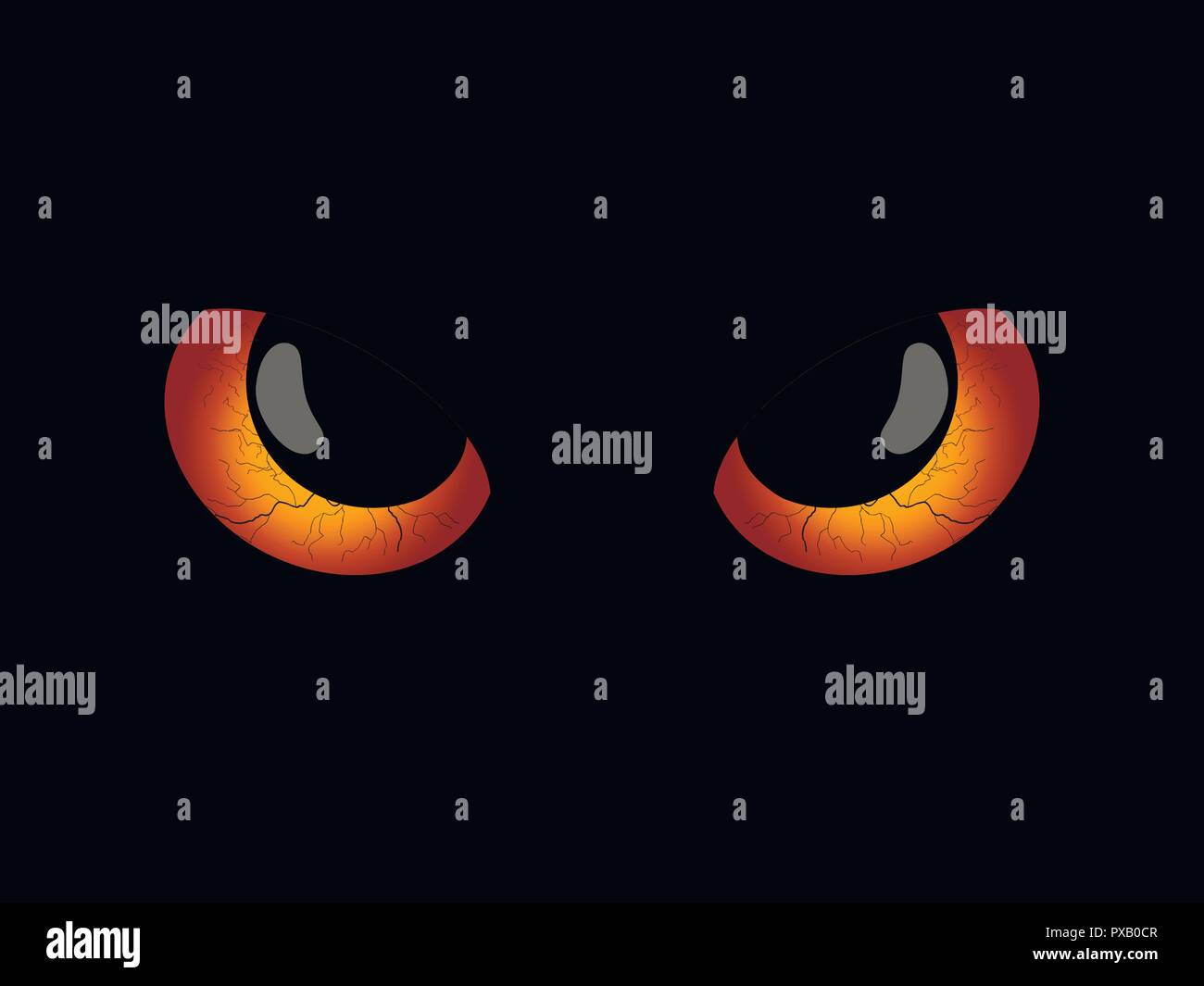 Predator eye view Stock Vector Images - Alamy