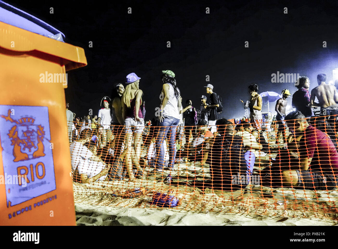 Rio de Janeiro. Party, Ipanema Beach, Brazil, Rio de Janeiro Stock ...