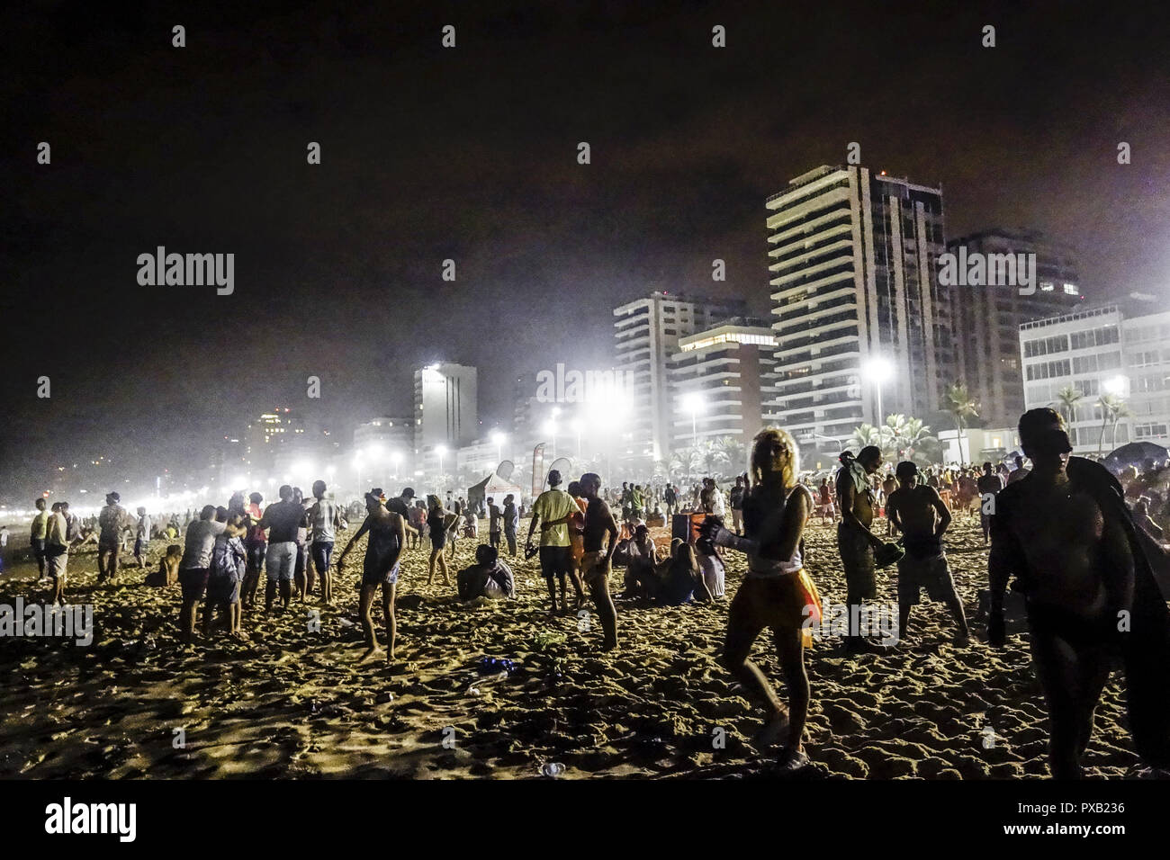 Ipanema beach party hi-res stock photography and images - Alamy