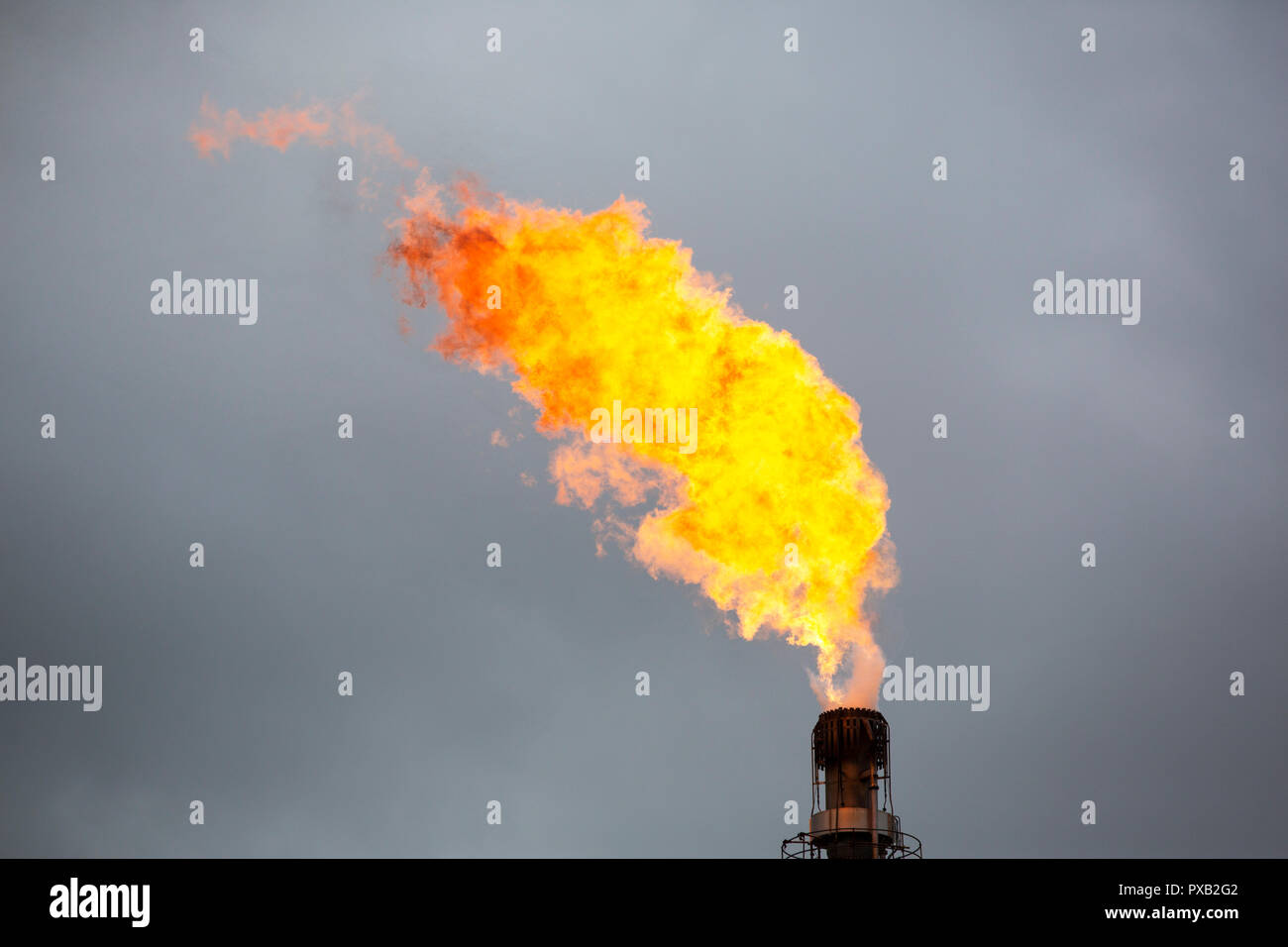 Gas Flaring Grangemouth High Resolution Stock Photography and Images ...
