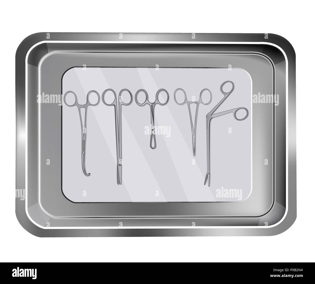 Surgical Scissors Vector