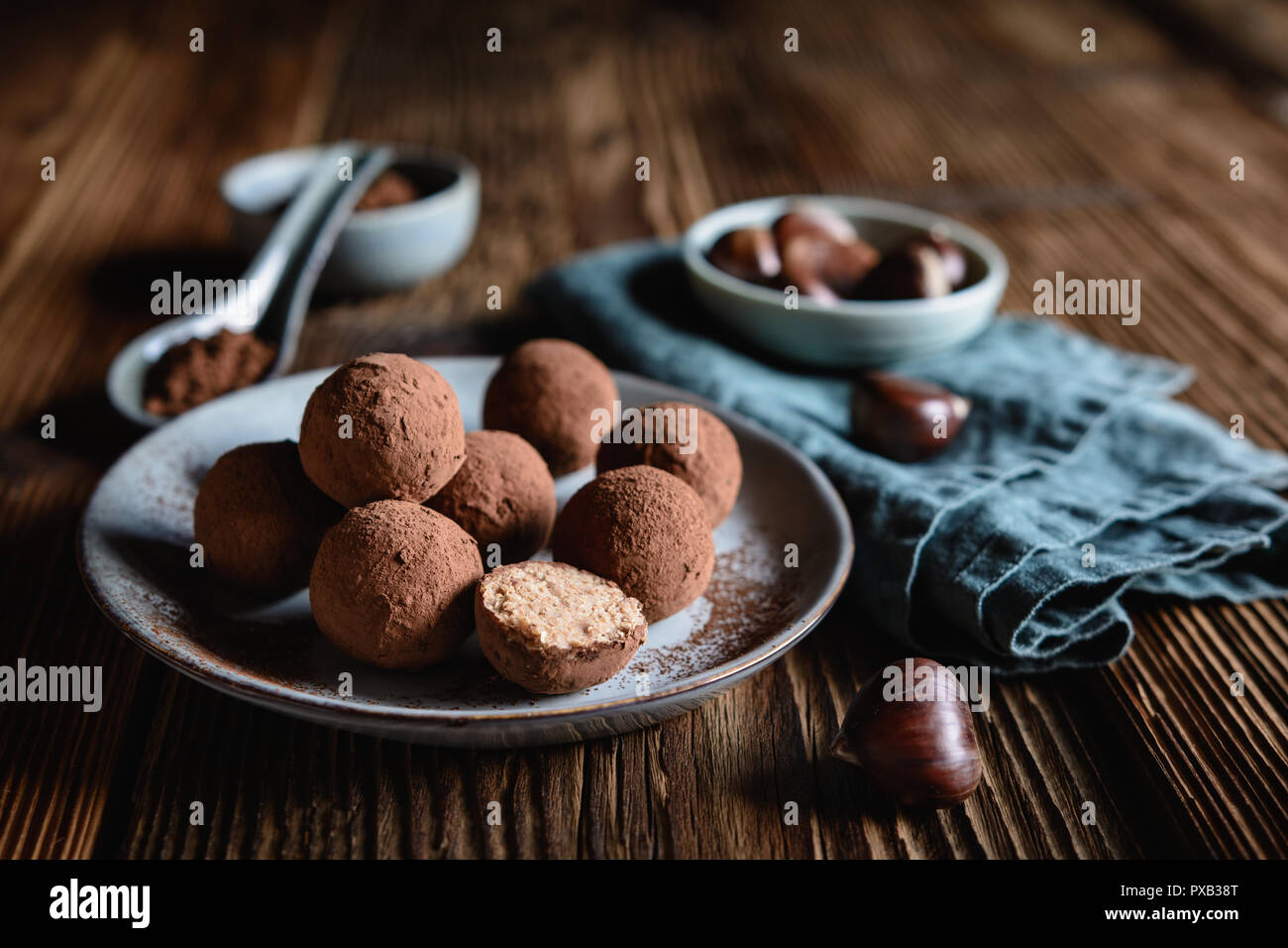 Chestnut balls hi-res stock photography and images - Alamy