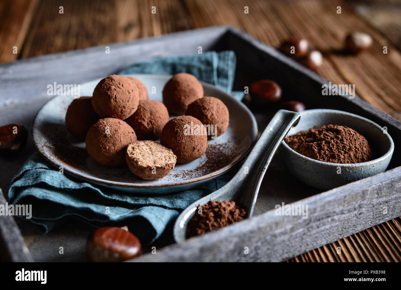Chestnut balls hi-res stock photography and images - Alamy