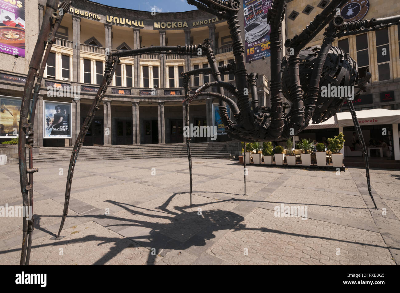 Armenia, Yerevan, Charles Aznavour Square, public art Stock Photo - Alamy
