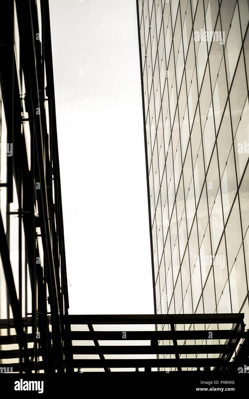 Danube tower and izd tower hi-res stock photography and images - Alamy