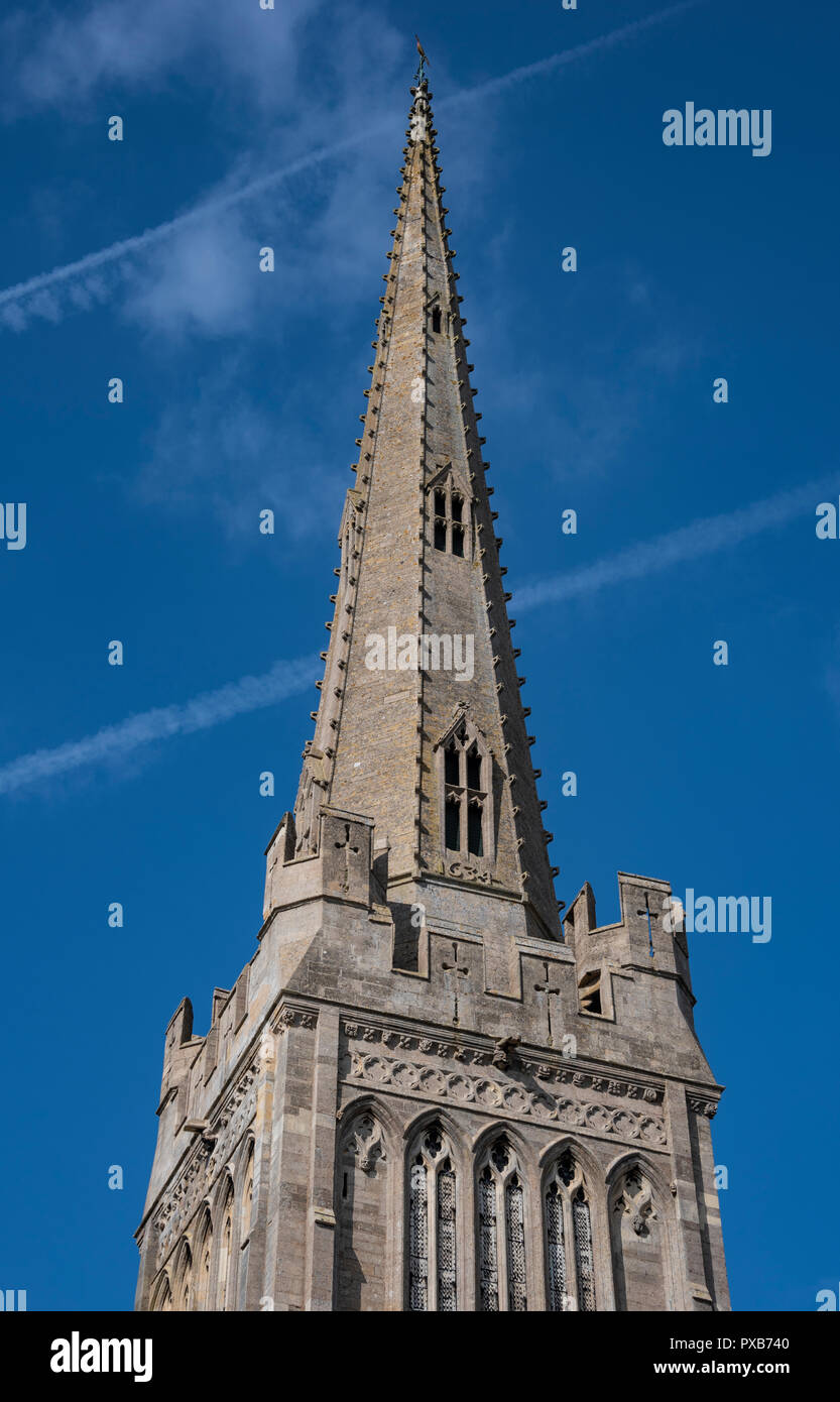 St Peter's Church, Oundle, Northamptonshire, England Stock Photo - Alamy