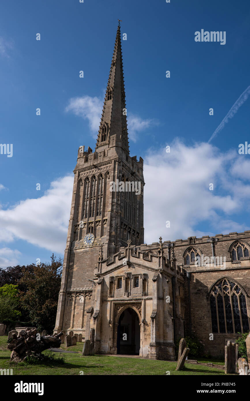 St Peter's Church, Oundle, Northamptonshire, England Stock Photo - Alamy