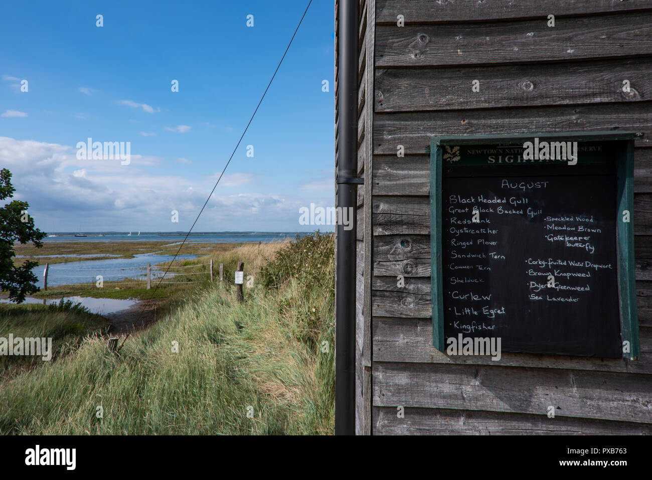Newtown isle of wight nature reserve hi-res stock photography and ...